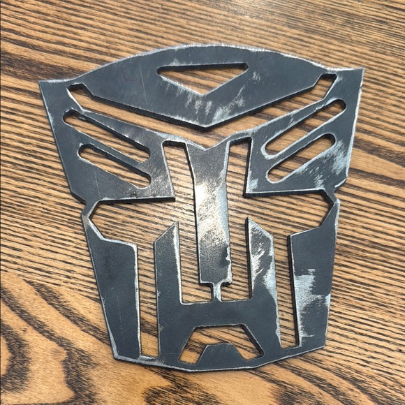 Art | Transformers Laser Cut Sheet Metal Decor Craft Autobots Head ...